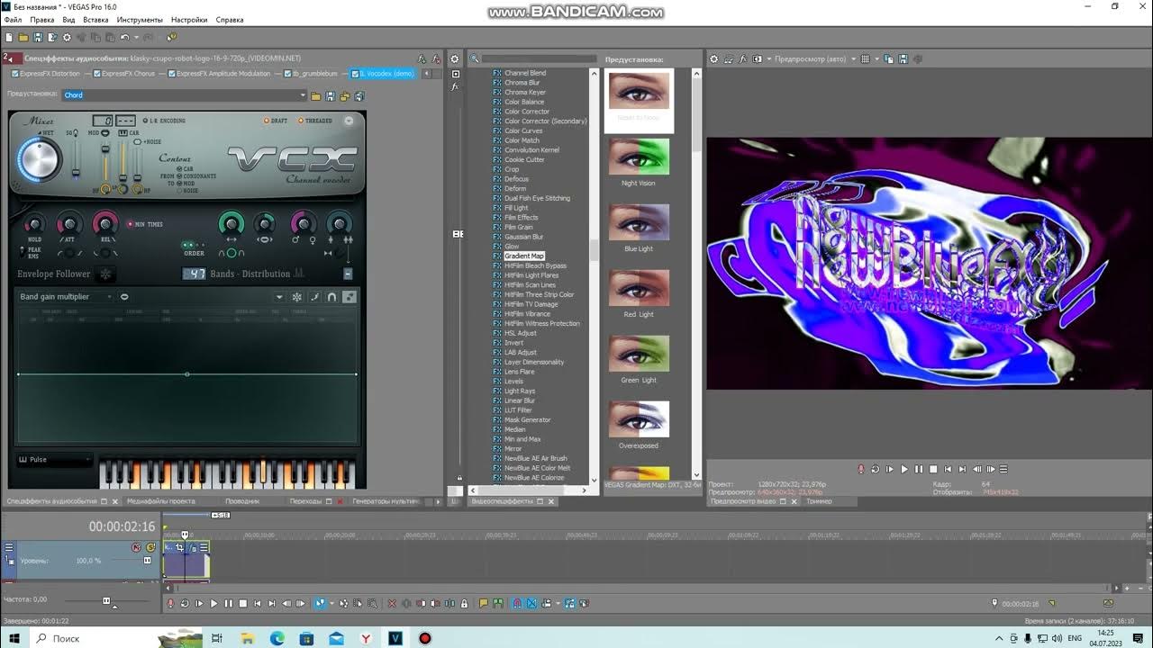 How To Make Videoup V407 On Sony Vegas Pro 16 - YouTube