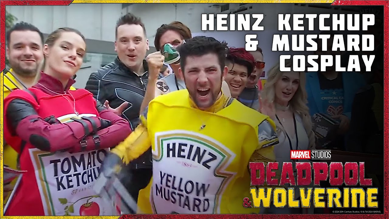 Heinz Ketchup & Mustard hit the Carpet at the Deadpool & Wolverine ...