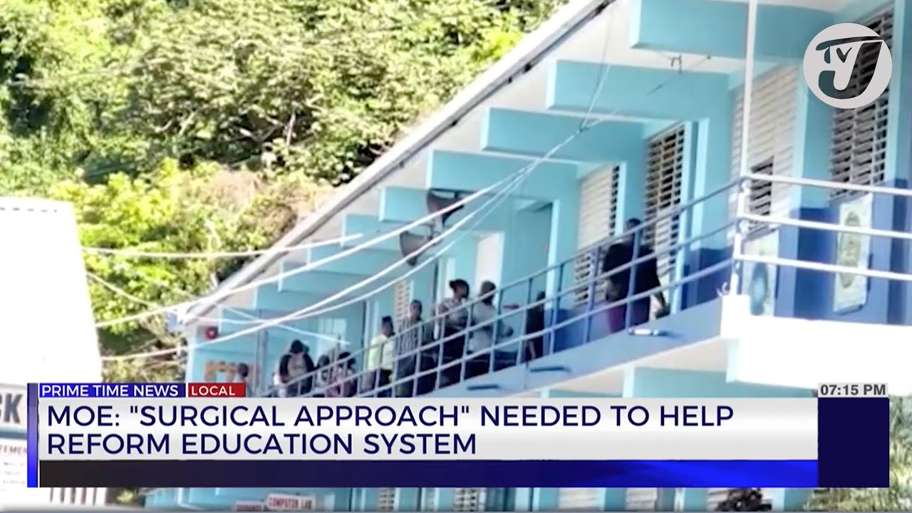 MOE: 'Surgical Approach' Needed to Help Reform Education System | TVJ ...