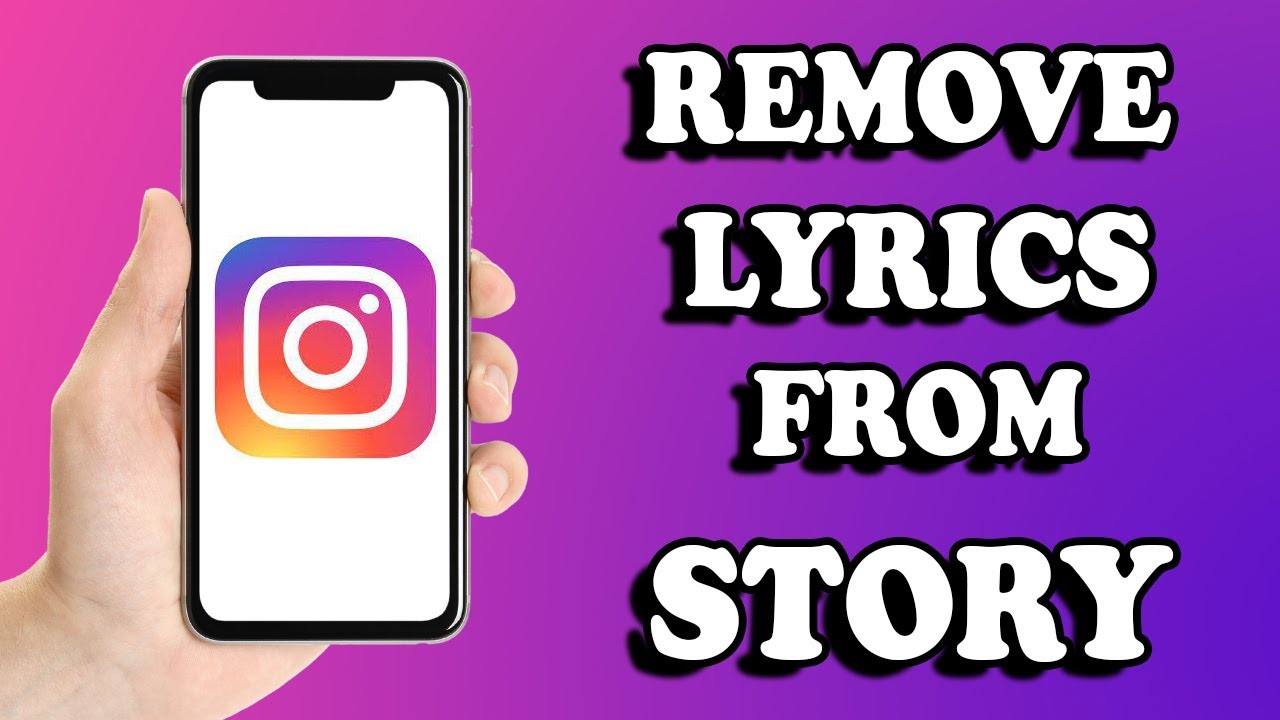 How To Remove Music Lyrics From Instagram Story 2022 YouTube how-to-remove-music-lyrics-from-instagram-story-2022-youtube