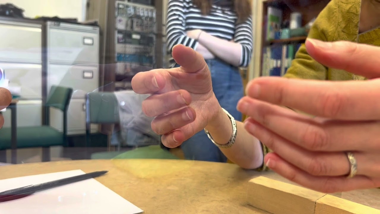 Mirror Hands Experiment with 2-Way Mirror [v2] - YouTube