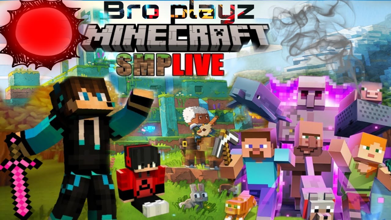 Minecraft Bro playz smp play with subscriber - YouTube