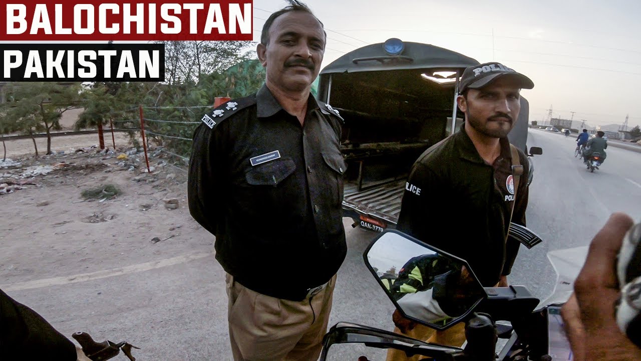 Police Protection and Ride Through Balochistan EP. 51 | Motorcycle Tour ...