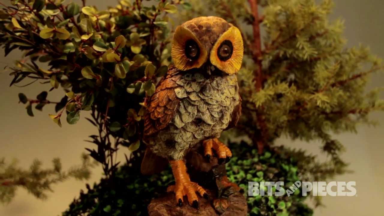 Motion Sensor Garden Owl