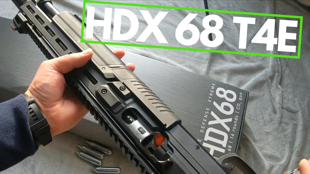 HDX 68 T4E CO2 unboxing - YouTube