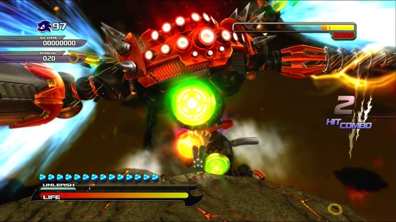 Egg Dragoon Boss S Rank - Sonic Unleashed - YouTube