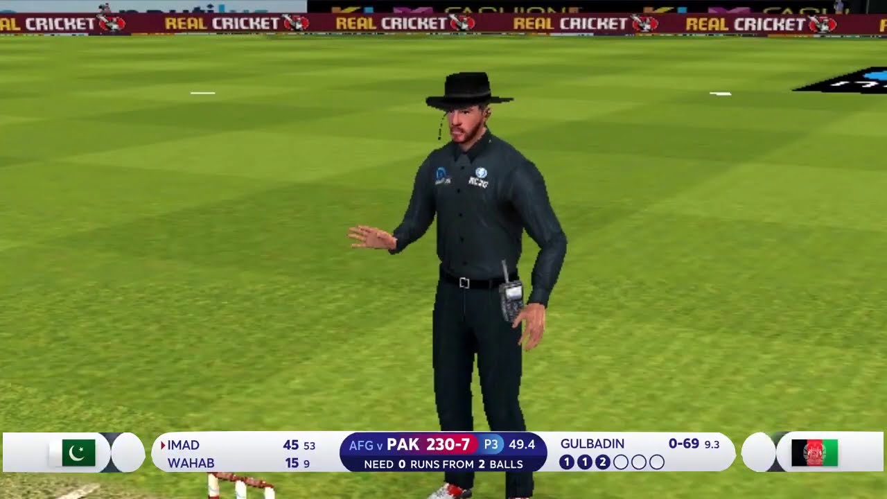 Pakistan vs Afghanistan 2019 CWC Real Cricket 2020 Game Play || 13GB ...