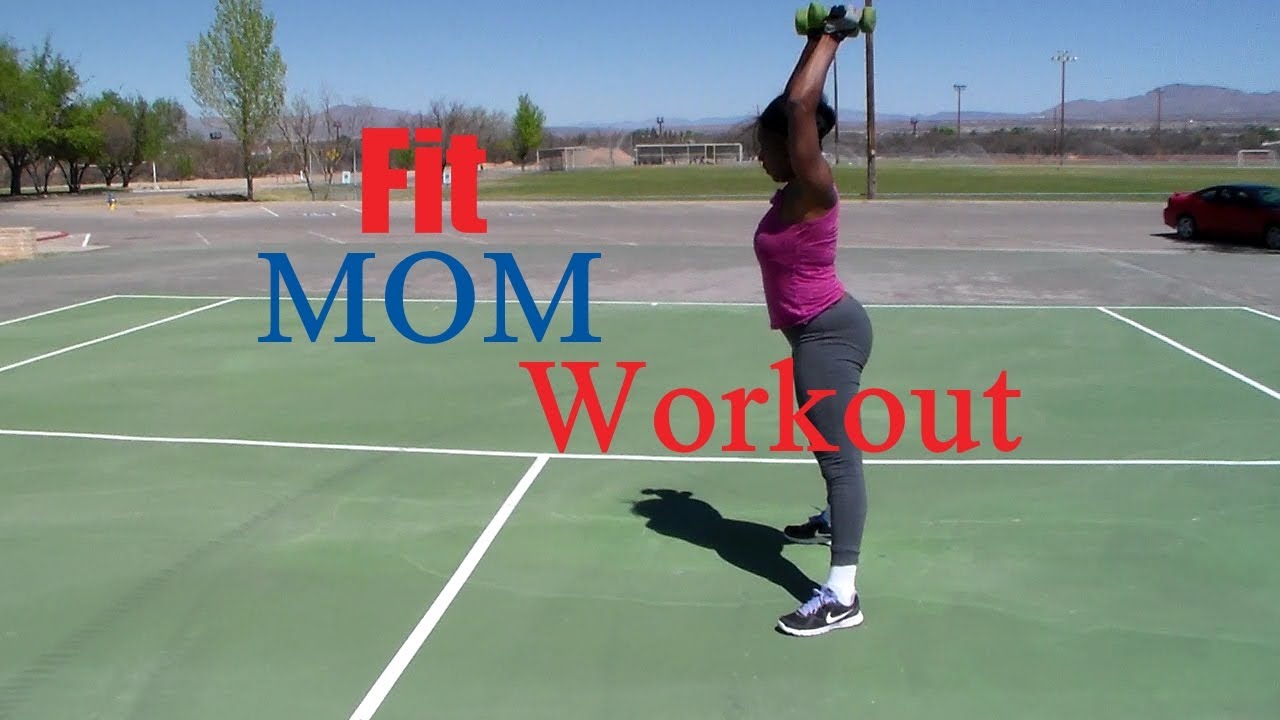 Fit Mom Workout for Women & Moms - YouTube