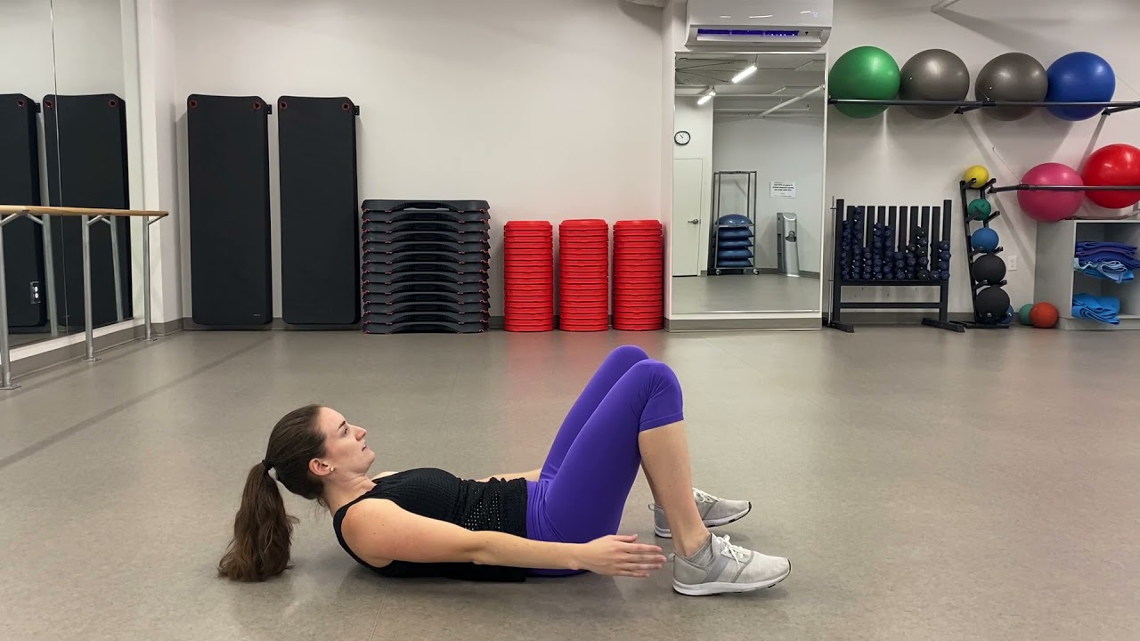 Penguins core exercise - YouTube