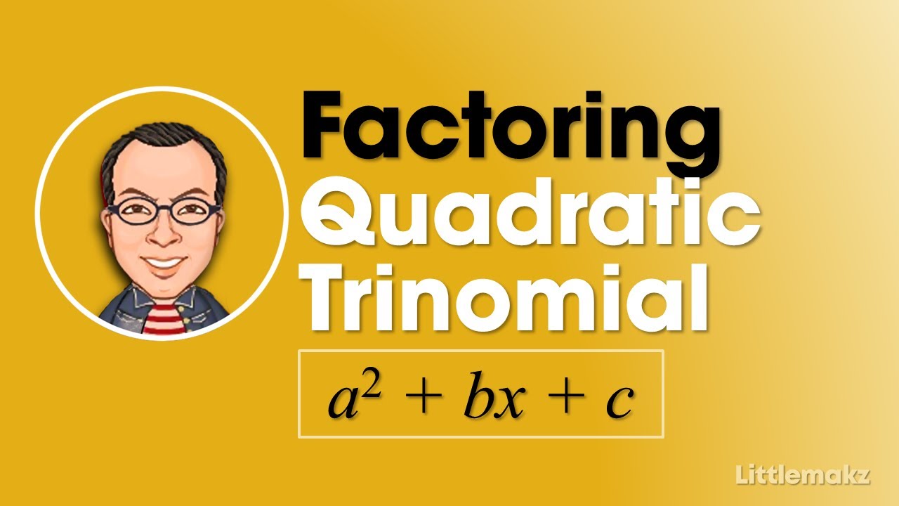 😎 PAANO MAG - FACTOR NG QUADRATIC TRINOMIAL (X-METHOD) - YouTube