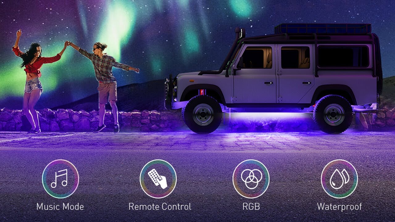 Govee Exterior Car LED Lights - YouTube