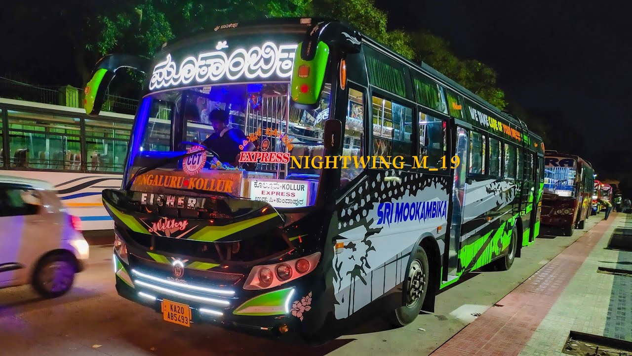 Sri Mookambika | Mangaluru - Kollur | Mangalore buses - YouTube