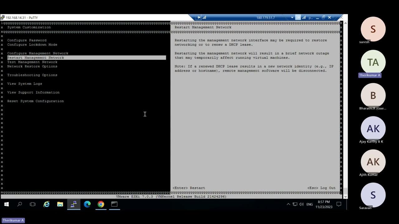 What is ESXI DCUI login | Direct Console User Interface | Customize ESXI settings - YouTube