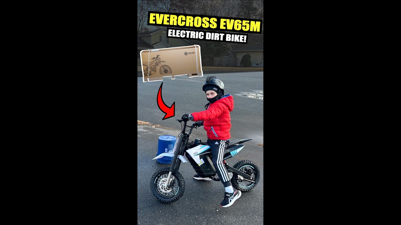 EVERCROSS EV65M Electric Dirt Bike Unboxing and Review! - YouTube
