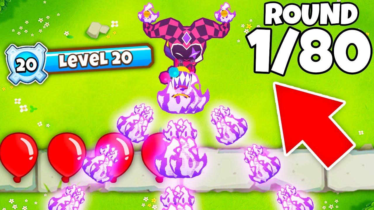 Level 20 Hero on Round 1?! Bloons TD 6 MAX Gwendolin! - YouTube