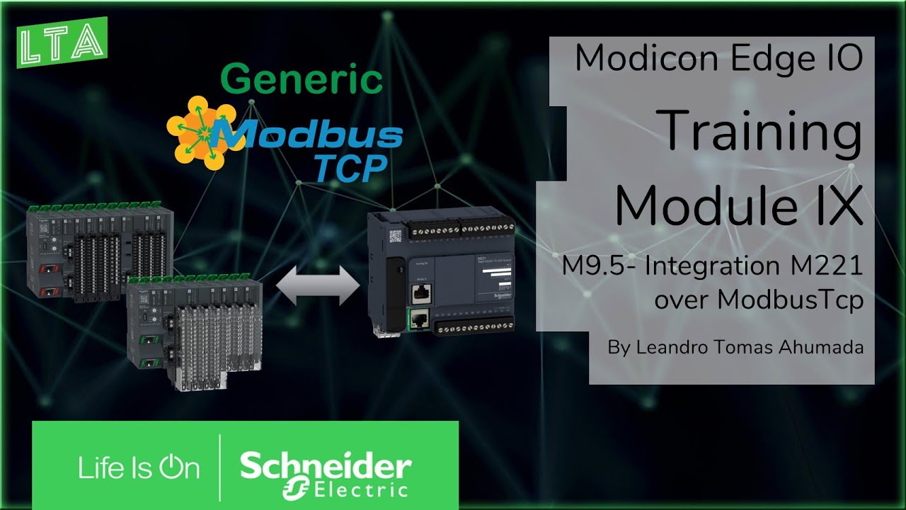 Training Modicon Edge I/O NTS - M9.5 Integration Modicon M221 via ...
