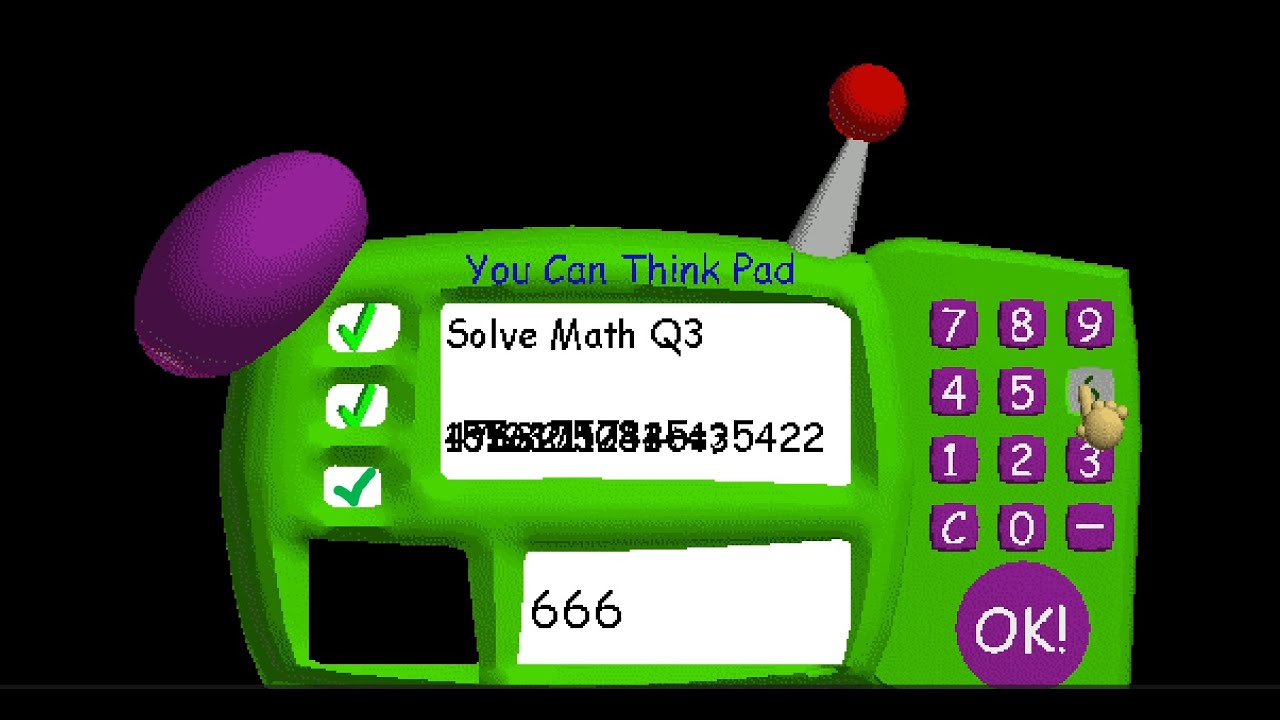 You Can Solve this Math problem.... (Baldi's Basics) - YouTube