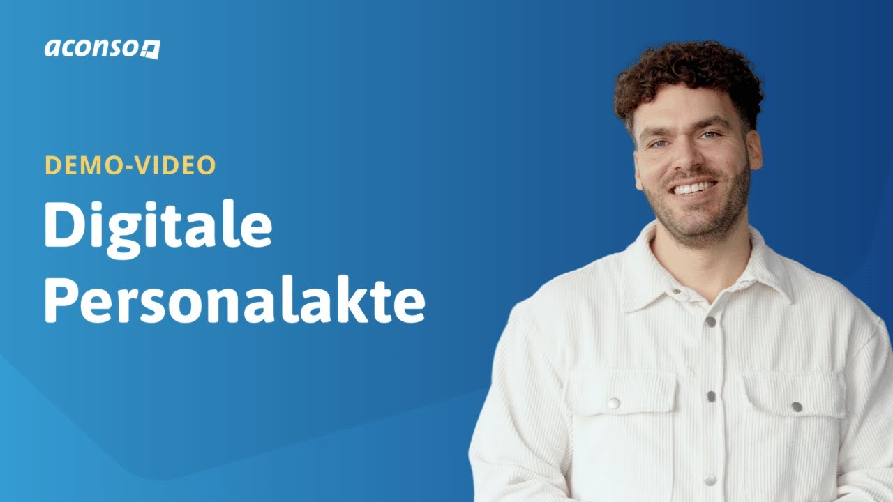 DEMO | Die Digitale Personalakte von aconso - YouTube
