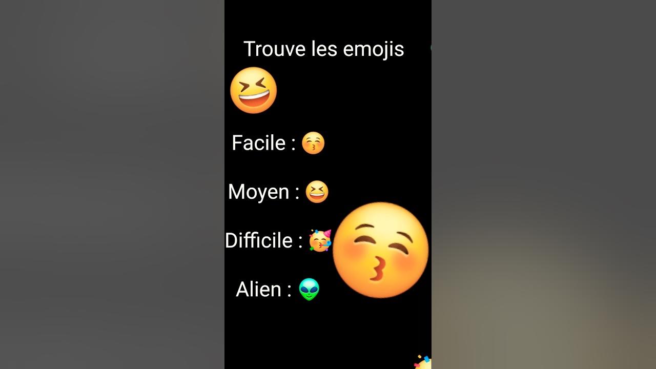 Trouve les émojis - YouTube