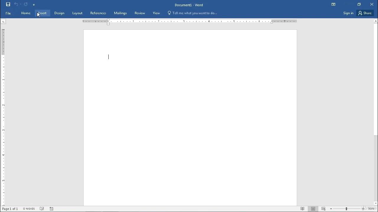 1 Introduction to Microsoft Word Word Screen Elements - YouTube