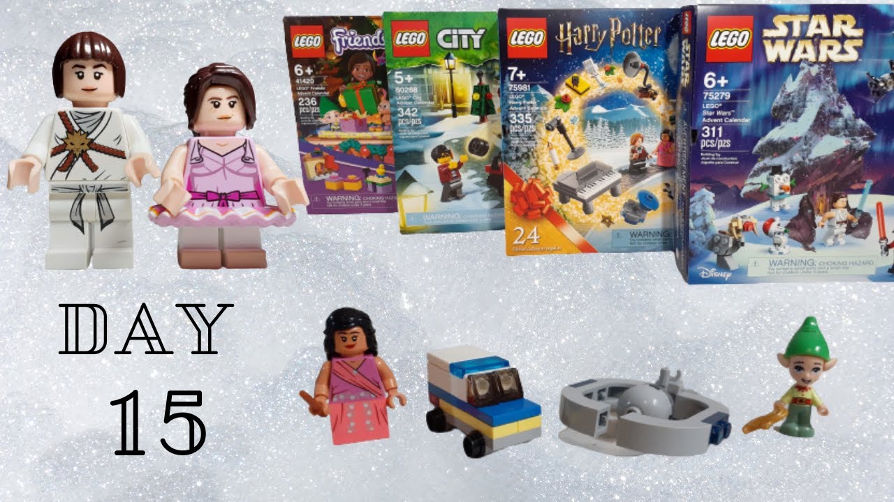All of the LEGO 2020 Advent calendars opening - Day 15 - YouTube