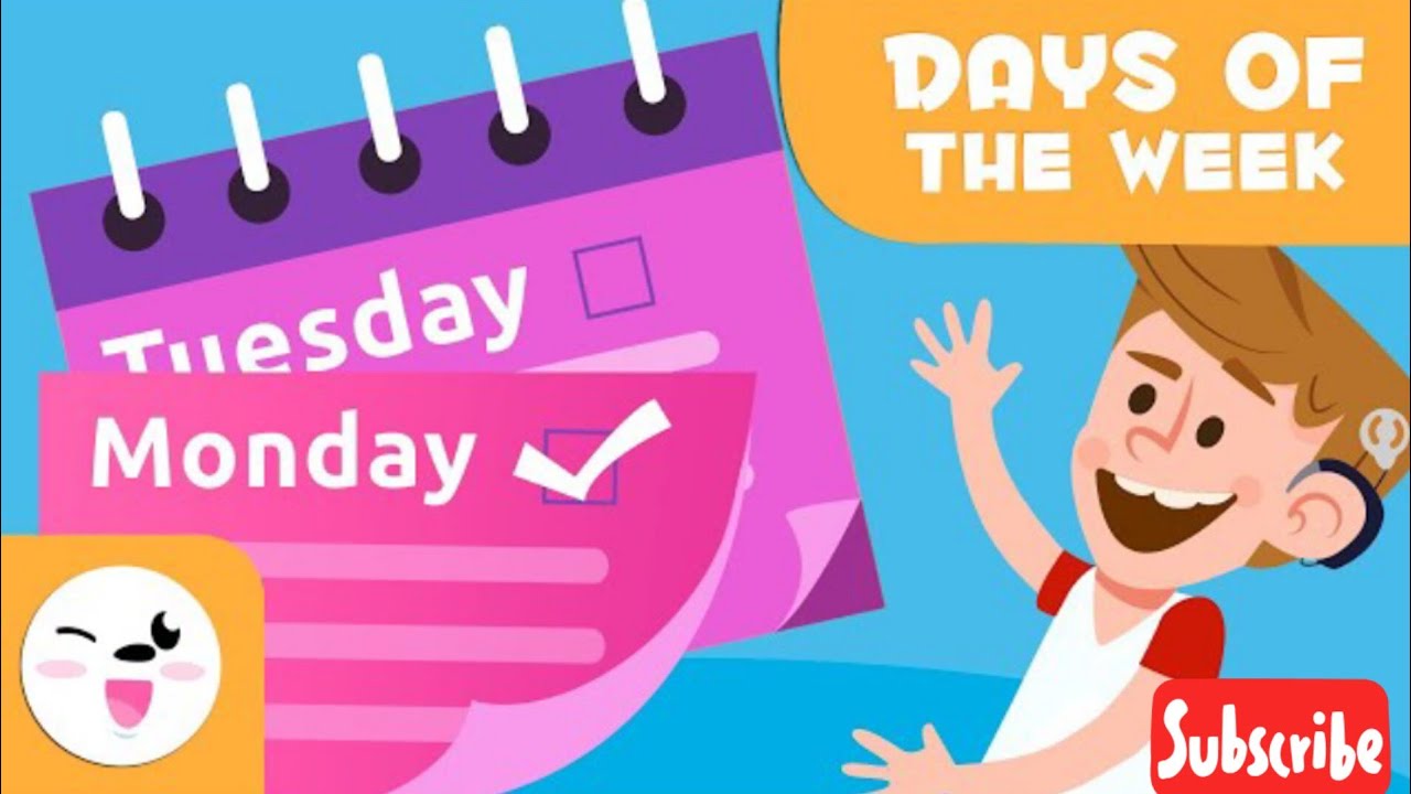 Learning Day's of the week for toddlers kidsclub0722 - YouTube