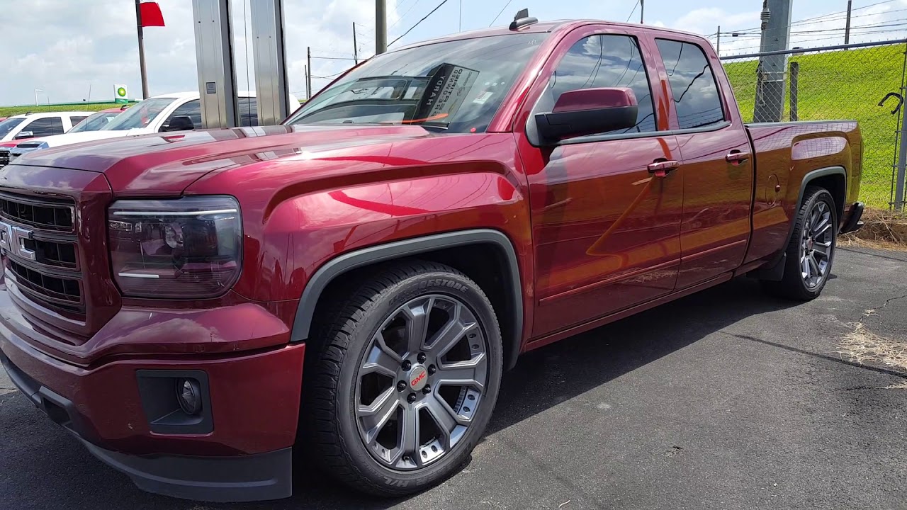 LOWERED GMC PICKUP TRUCK - YouTube