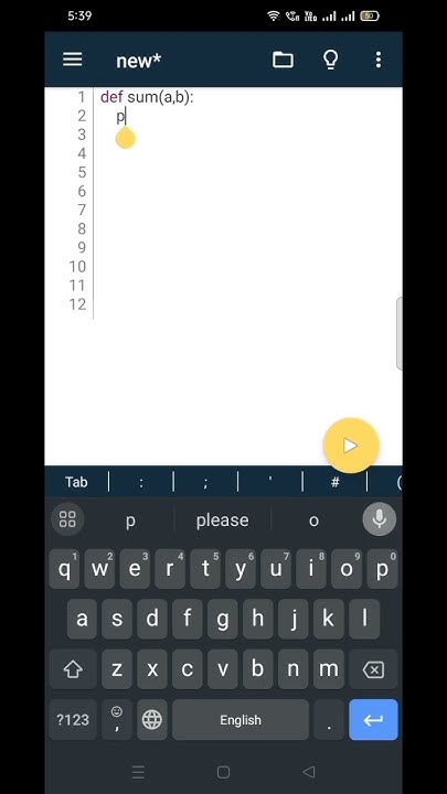 Defining And Calling Function In Python Shorts Pydroid3 Python Functions Basics Beginners