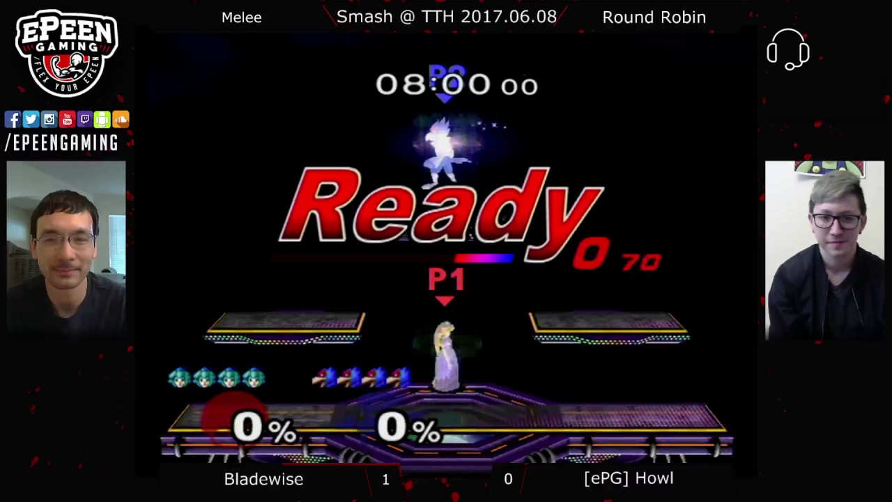 Smash @ TTH - Bladewise (Peach) Vs. Howl (Falco) (Round Robin) - Melee ...