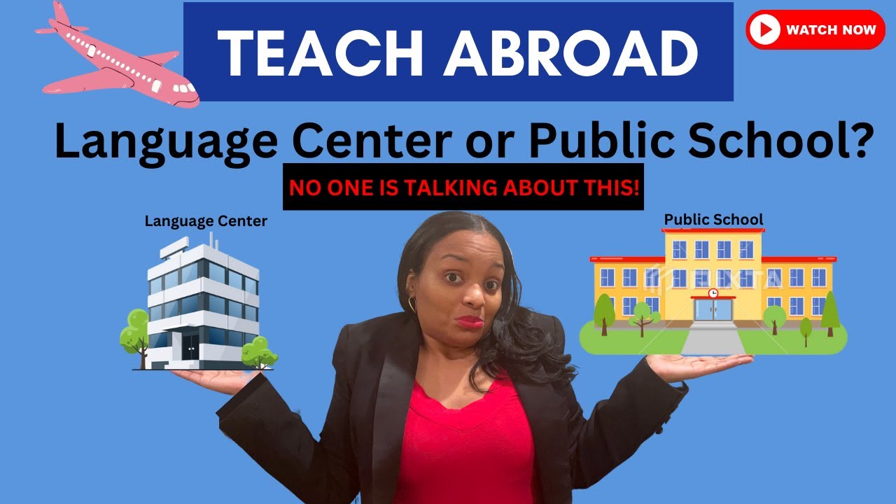 Language Center Vs Public School? #tefl #teachingabroad #languagecenter ...