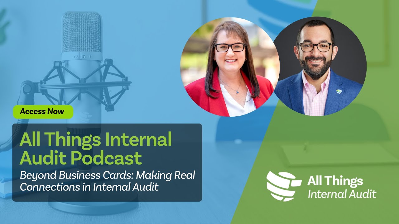 Beyond Business Cards: Making Real Connections in Internal Audit - YouTube