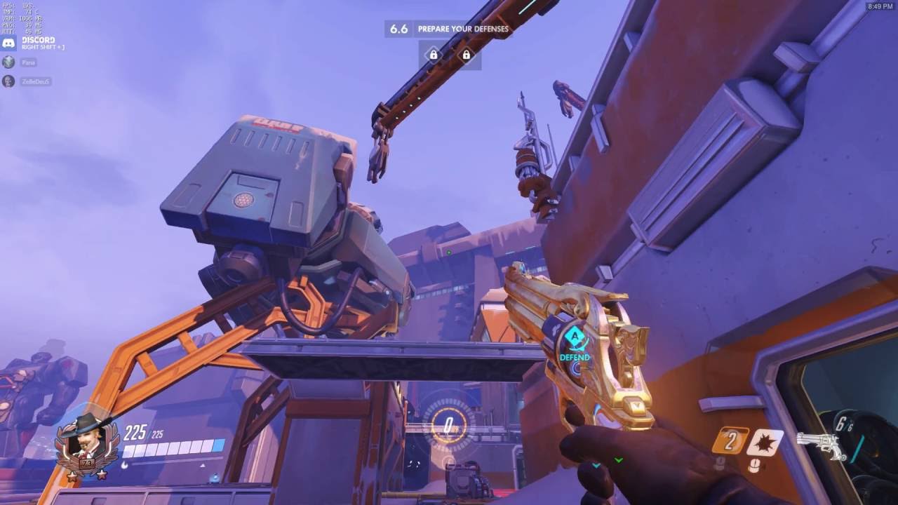 Partida RÁPIDA (Quick Play) - MCCREE GOLDEN GUN Gameplay - Volskaya ...