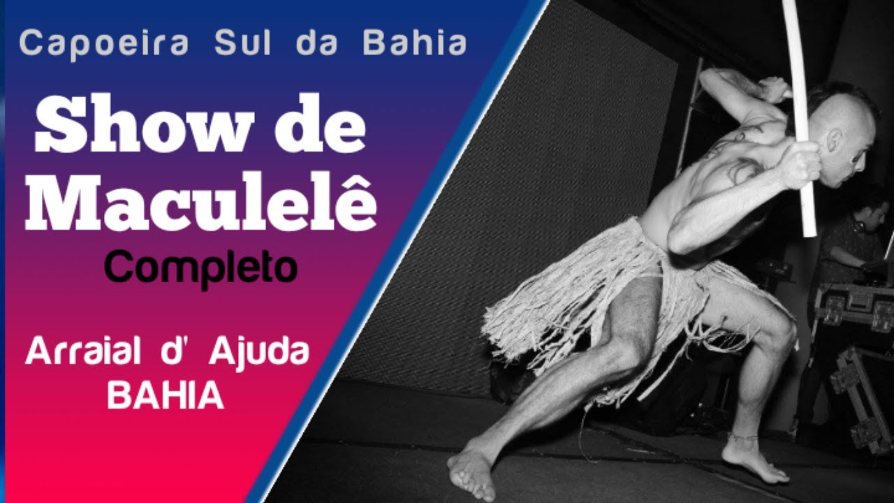 👣🎶🖤 Show de Maculelê de Brazil completo !! Capoeira Sul da Bahia ...