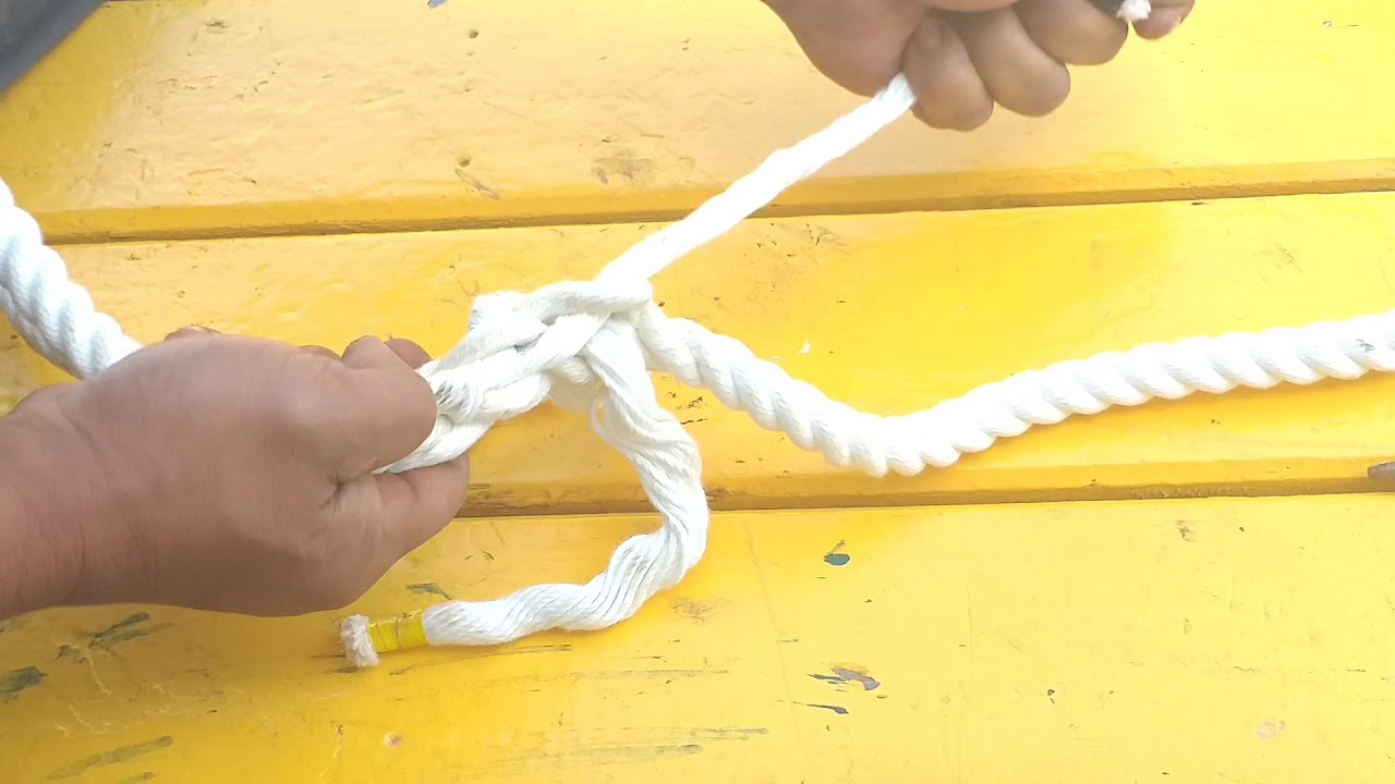 3 strand ROPE SPLICING - YouTube