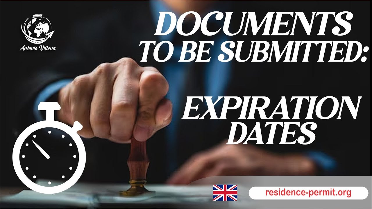 DOCUMENTS TO BE SUBMITTED: EXPIRATION DATES 📅🕰️ - YouTube