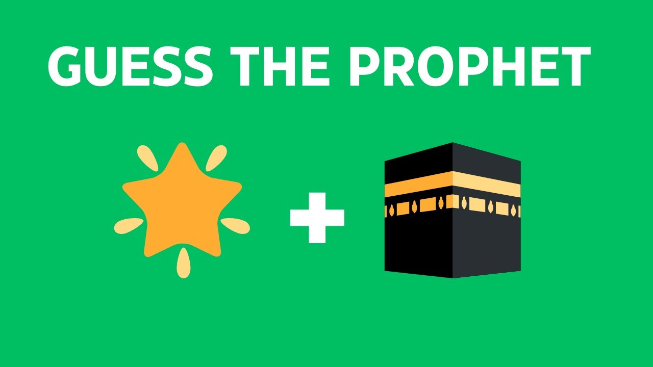Guess the Prophet by Emoji | Islamic Quiz Point: - YouTube
