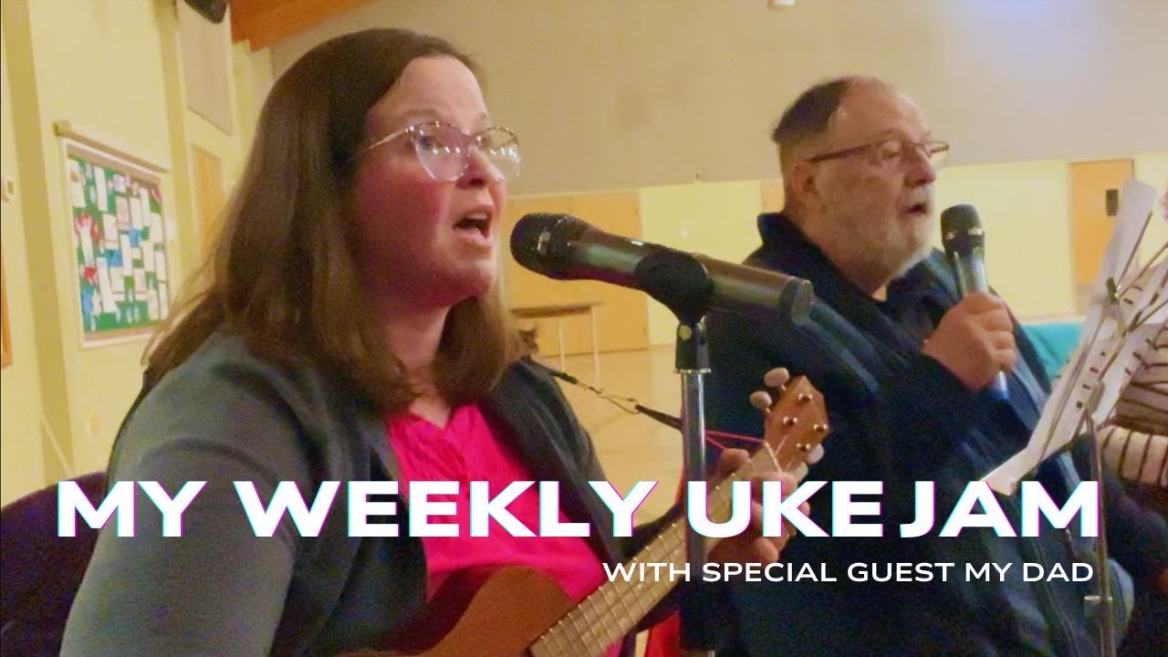My weekly ukulele jam with special guest my Dad 🎶 #ukulele - YouTube