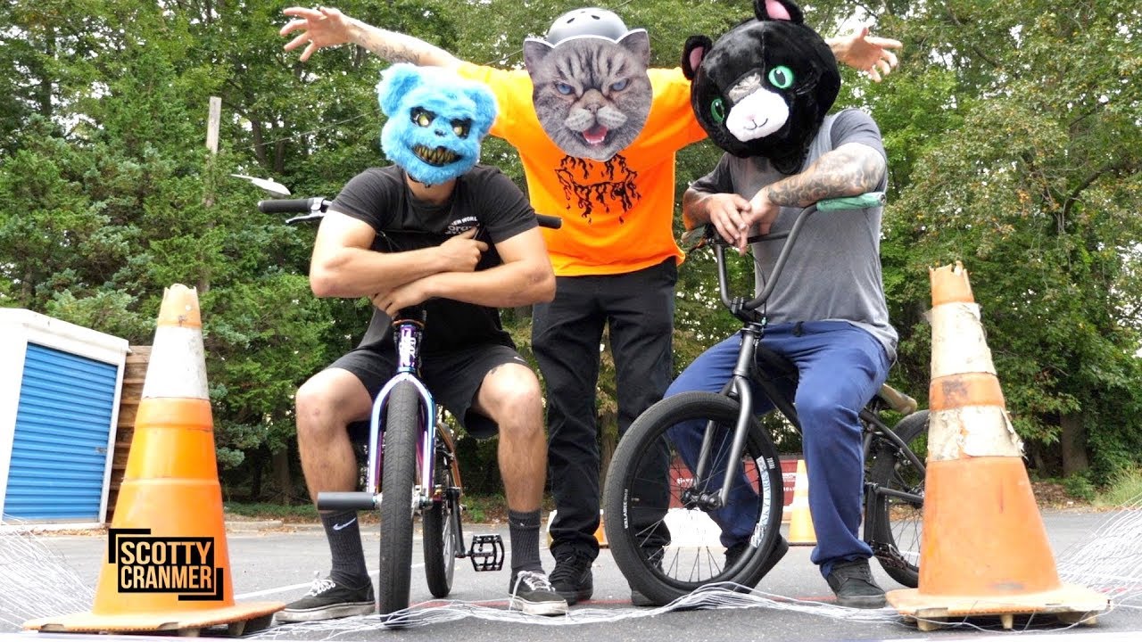 BLINDFOLDED OBSTACLE COURSE! - YouTube