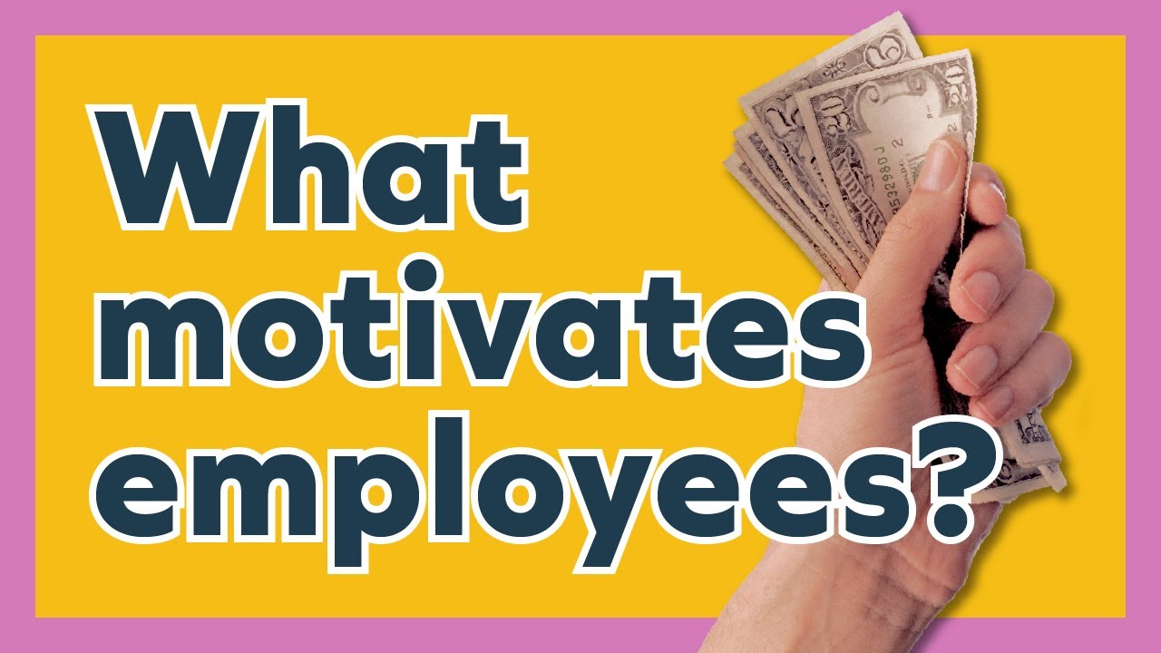Money Talks to Workers Now, But What Motivates Them Even More? - YouTube