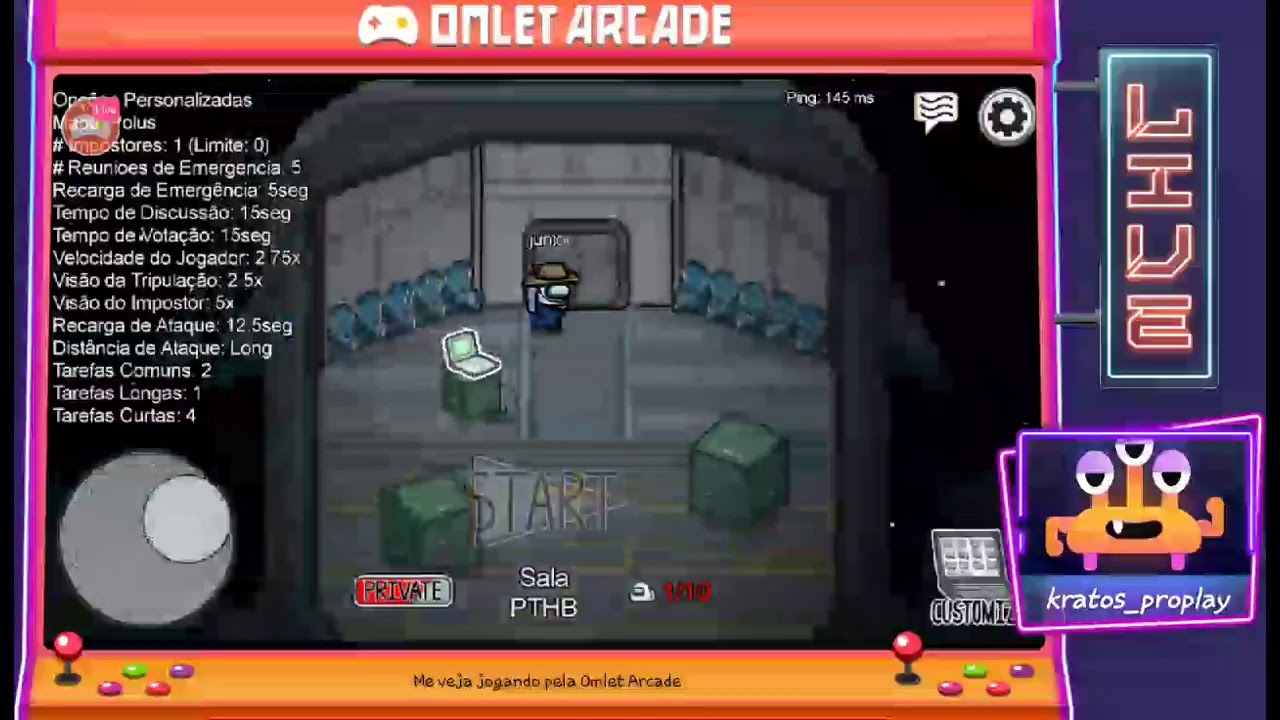 Veja a minha live de Among Us na Omlet Arcade! - YouTube