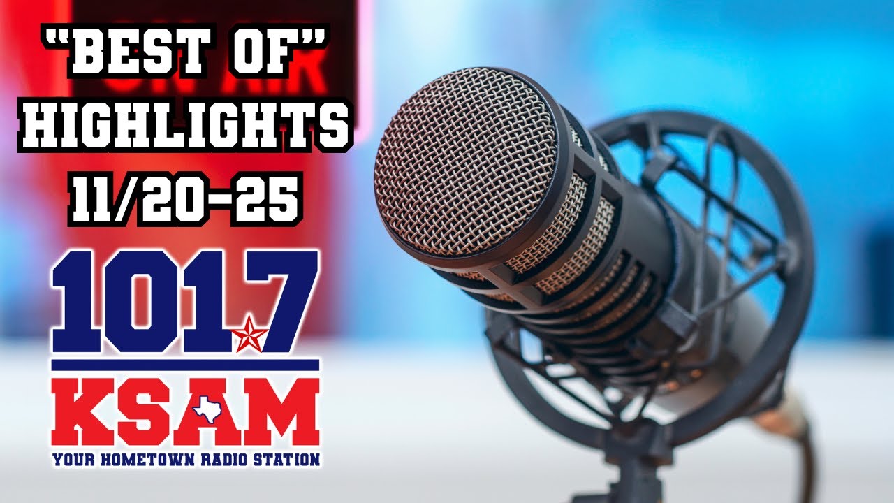 Best of KSAM: November 20th - 25th Radio Highlights - YouTube