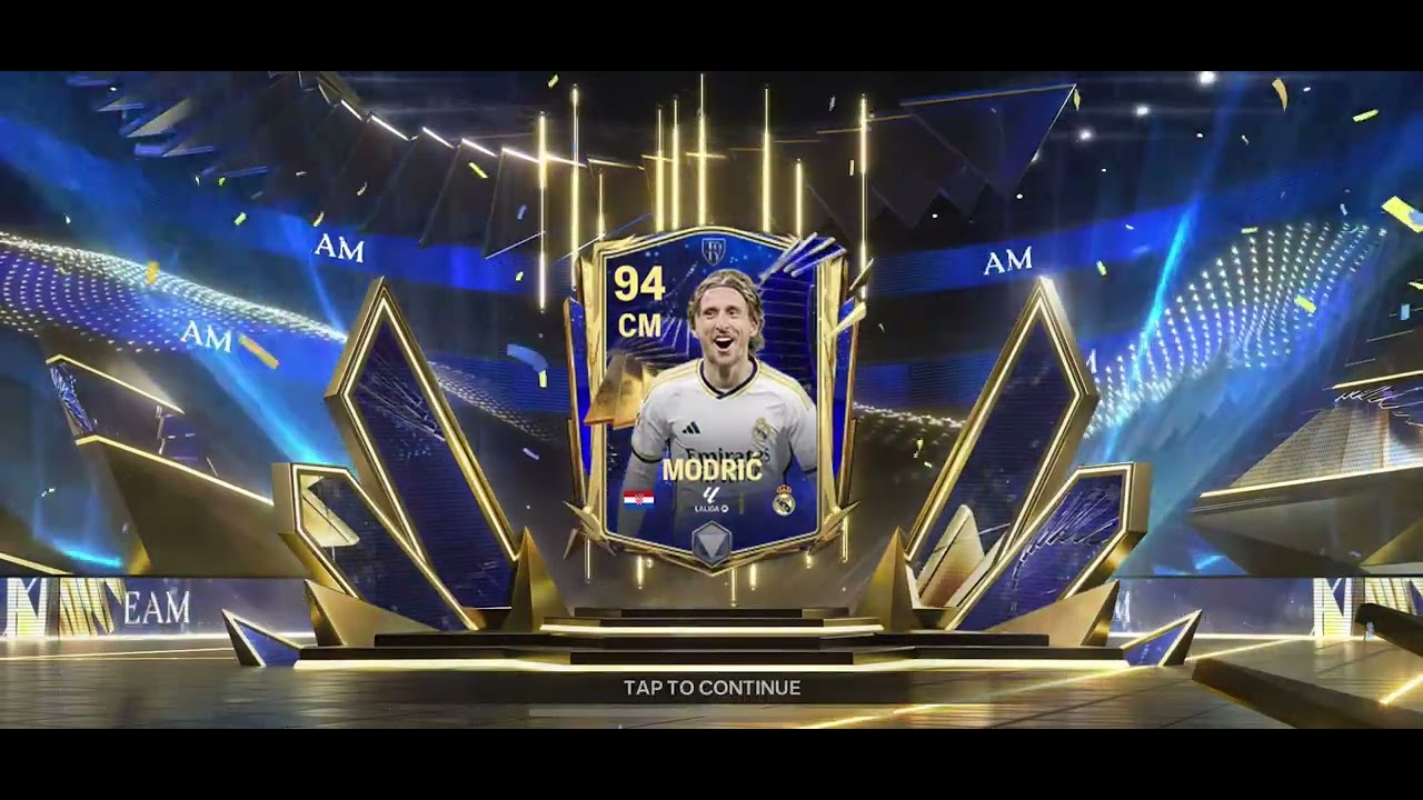 I just got 94 rated Luca modric on an 87+ pack 💀 - YouTube