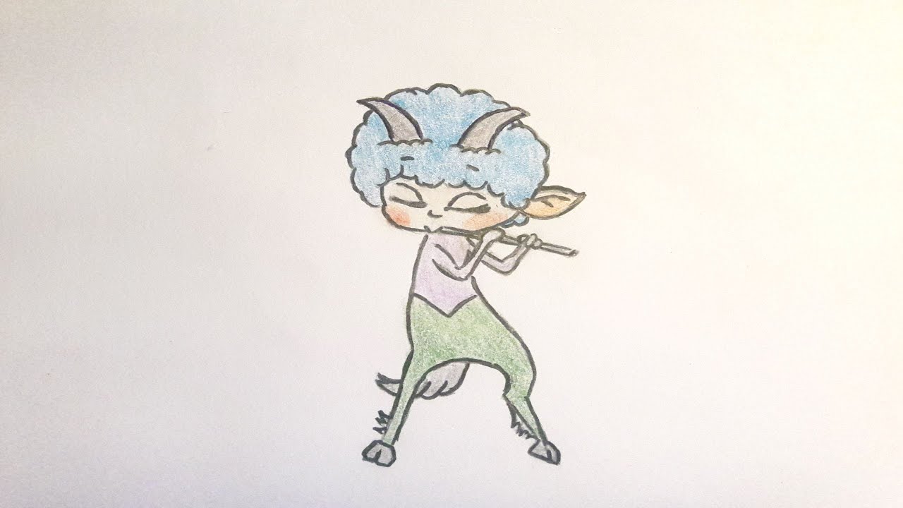 How To Draw a Faun||Как нарисовать Фавна - YouTube