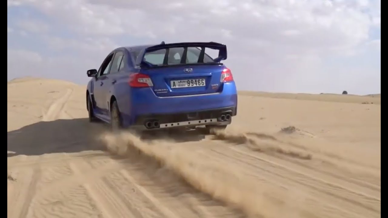 Subaru WRX STI 2015 Offroad Desert 4x4 - YouTube