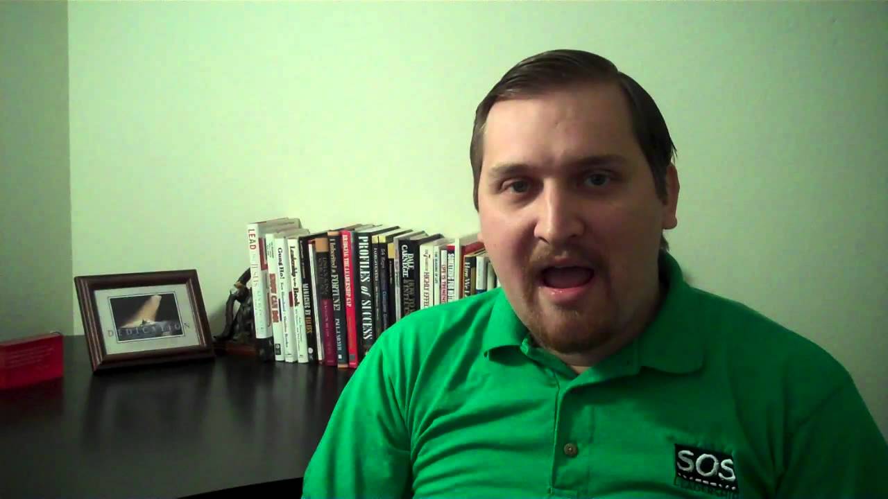 SOS Leadership Motivational Minute: Start Now - YouTube