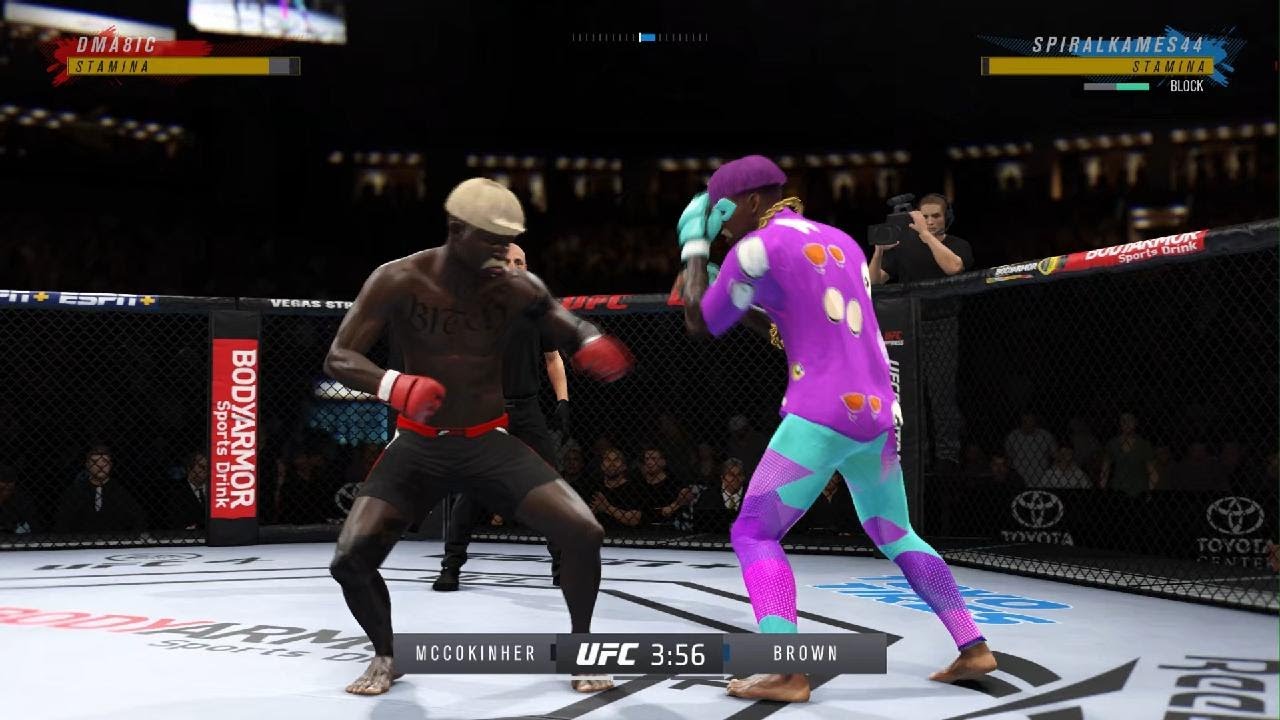 Fake Bowl cut boy finds his twin (UFC 4 Online) Part 2 - YouTube