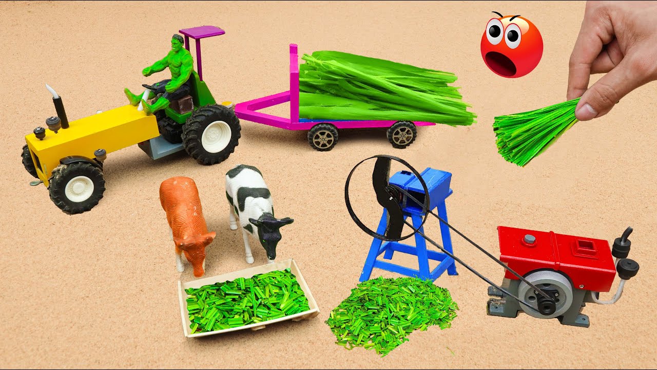 Top most creative Diy mini tractor videos of farm animals , machinery ...