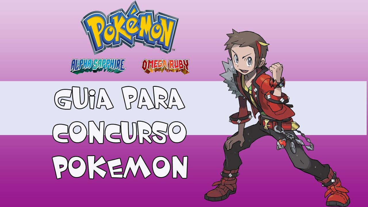Guia para Contest Pokemon & Mega Lucario - Pokemon Omega Ruby/Alpha ...