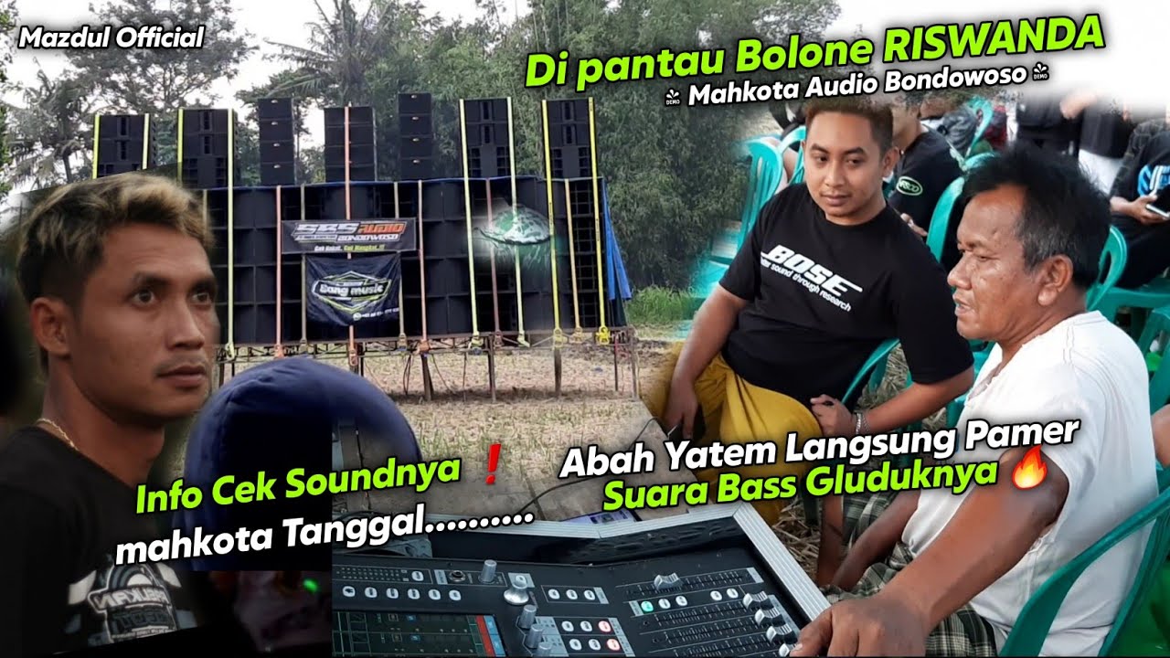 SBS CEK SOUND🔥 KEDATAGAN ANAK DIDIKNYA RISWANDA | INFO CEK SOUND ...
