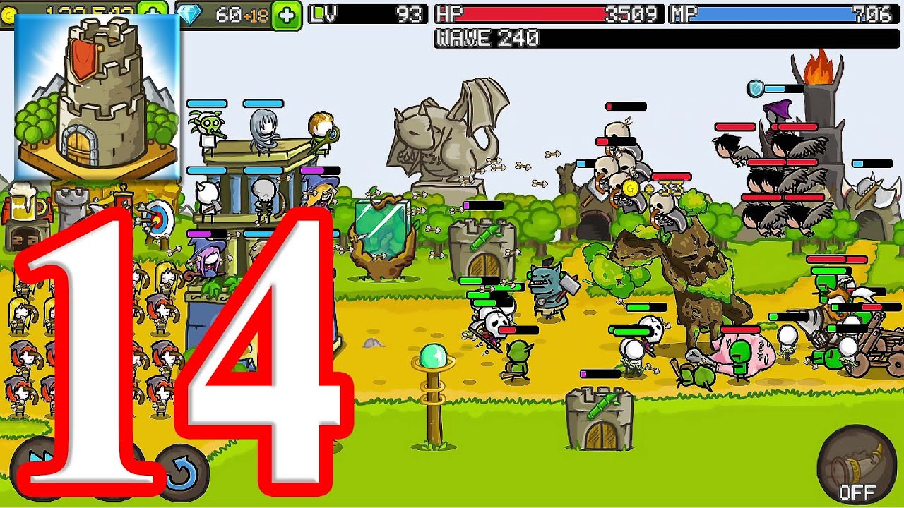 Grow Castle! - Gameplay Walkthrough Episode 14 (iOS, Android) - YouTube